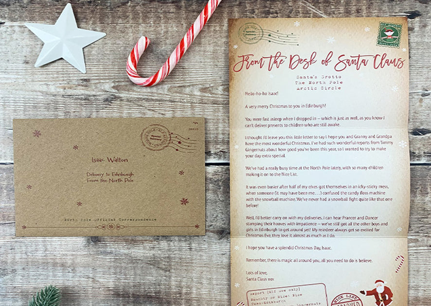 Personalised Santa Letters - for a touch of magic – Elf For Christmas