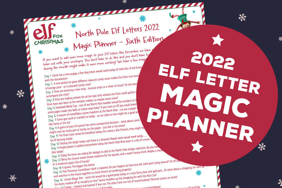 Elf Letters - 24 ways to bring your Elf for Christmas letters to life ...