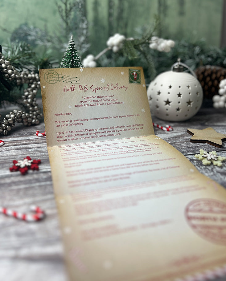 Is Santa Real? Personalised letter to tell the truth about Santa Claus ...