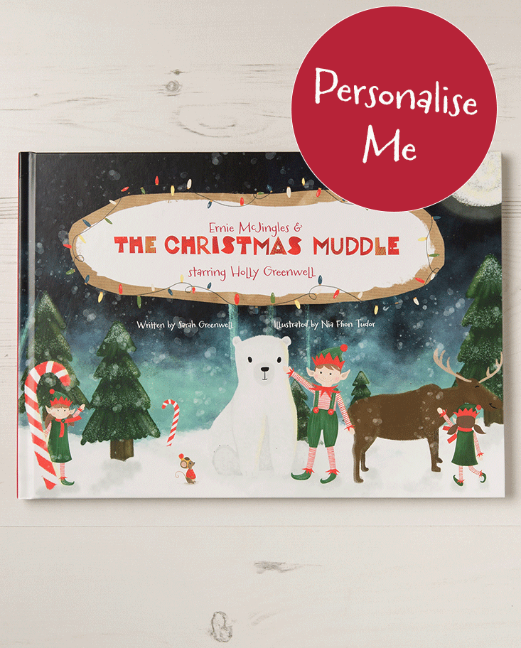 The Christmas Muddle Personalised Book – Elf For Christmas