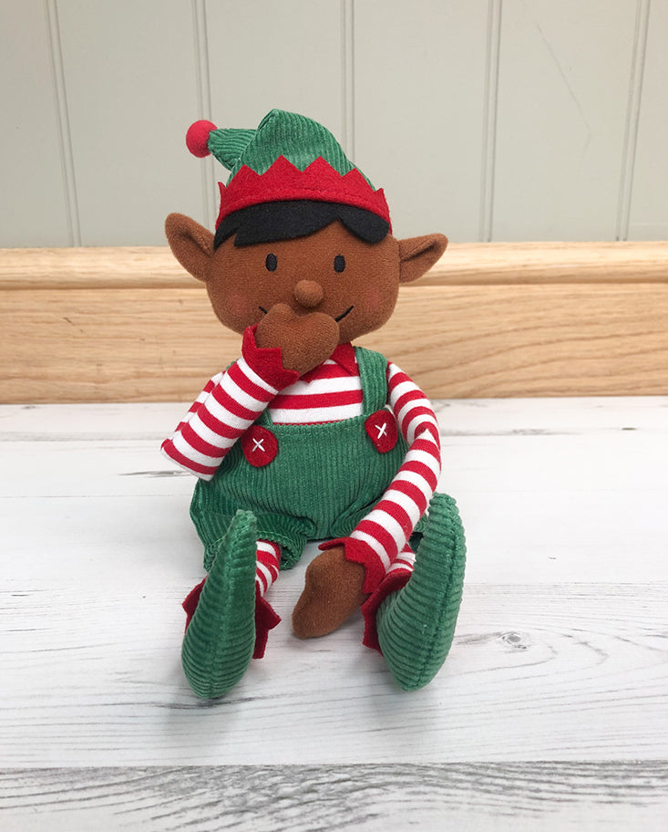 Dark-Skinned Christmas Boy Elf Toy & Magical Reward Kit – Elf For Christmas