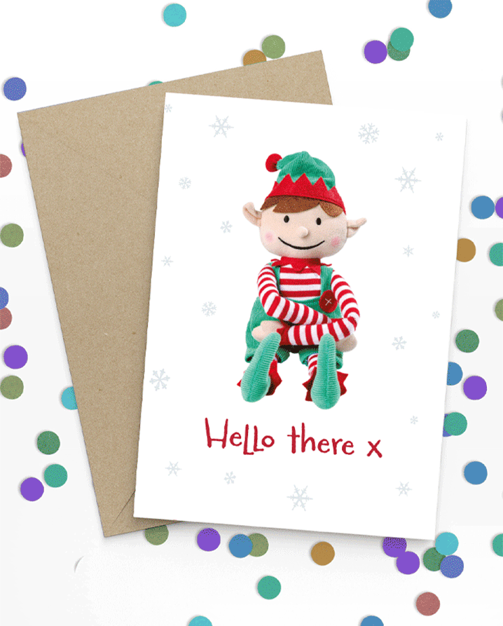 Personalised Birthday Card From Elf | Boy & Girl Elf Birthday Letter ...